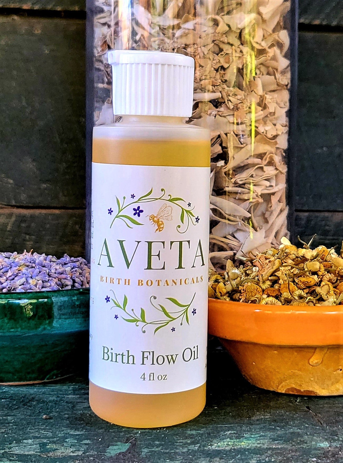 Birth Flow Oil – Aveta Birth Botanicals